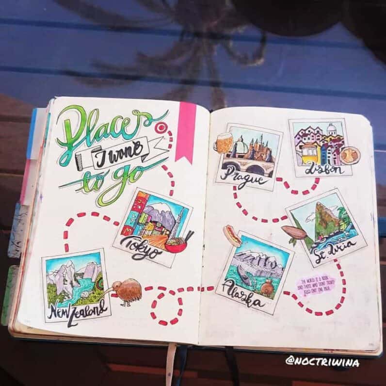 39+ Creative Travel Journal Ideas For Your Next Vacation