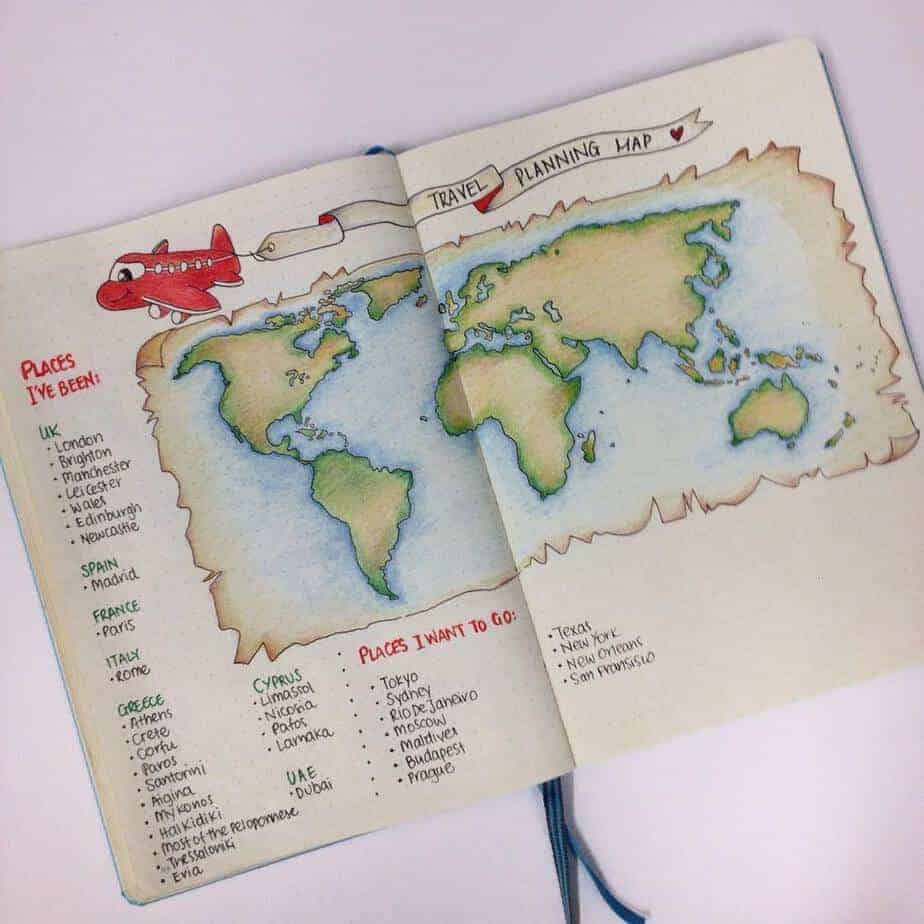 39+ Creative Travel Journal Ideas For Your Next Vacation