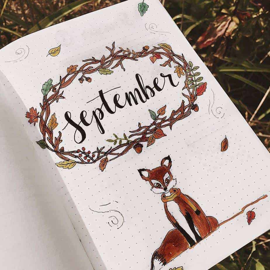 15 Stunning Fall Bullet Journal Theme Ideas | Masha Plans