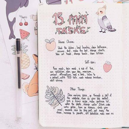 5 Must Have Bullet Journal Productivity Spreads | Masha Plans