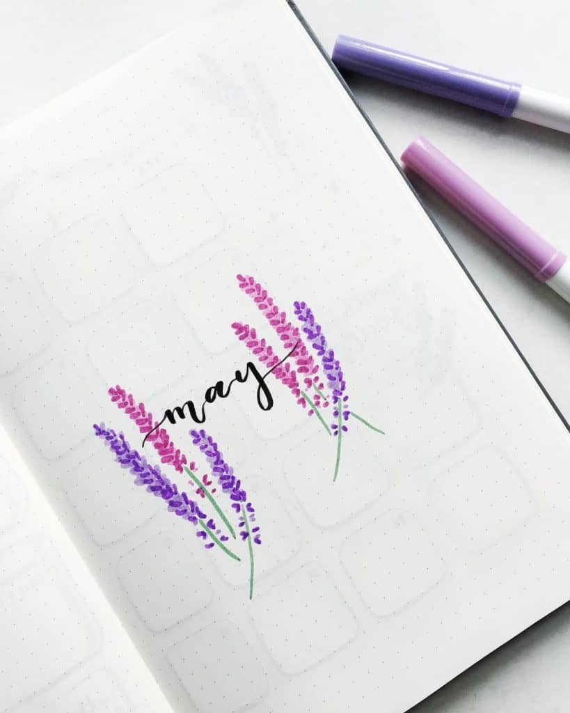 21 Spring Bullet Journal Theme Inspirations | Masha Plans