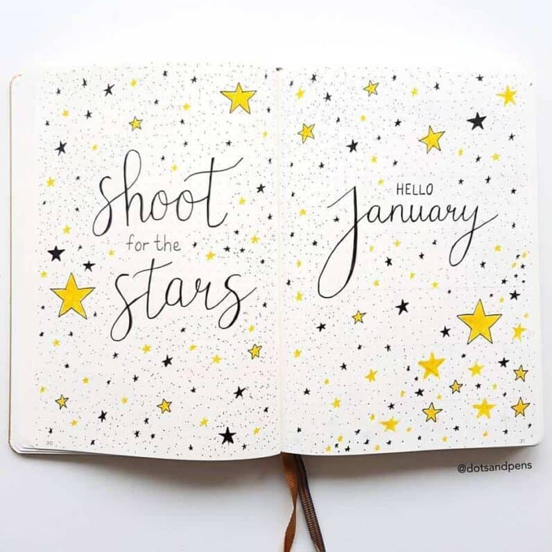 200+ Creative Bullet Journal Theme Ideas For Every Month On The Year ...