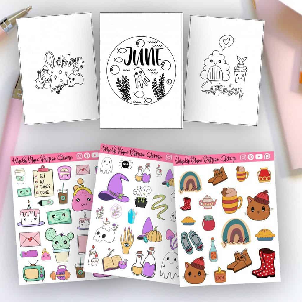 9 Fun and Simple Bullet Journal Decoration Ideas | Masha Plans