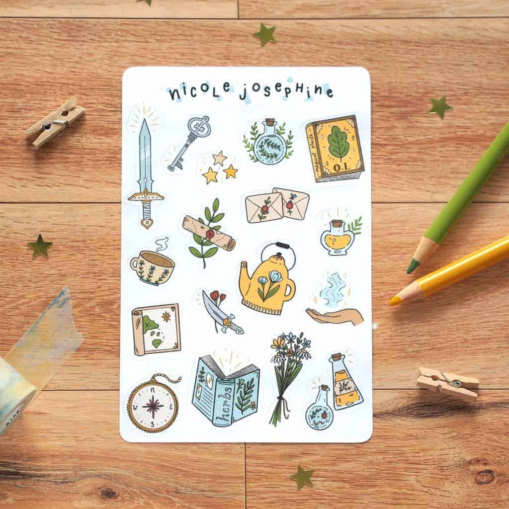 9 Fun and Simple Bullet Journal Decoration Ideas | Masha Plans