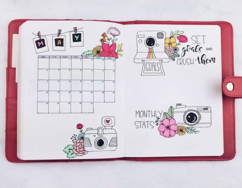 Bullet Journal Monthly Log Ideas And How To Use Them | Masha Plans