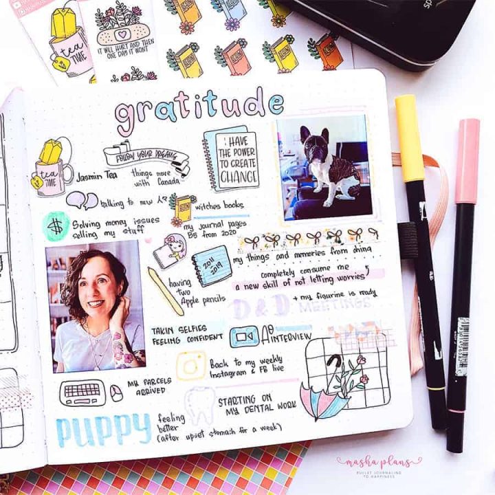 21 Captivating Notebook First Page Ideas | Masha Plans