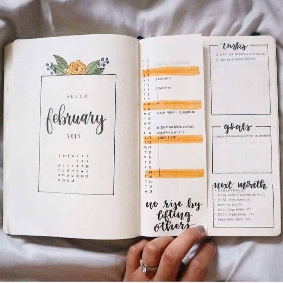 Bullet Journal Monthly Log And How To Use It | Masha Plans