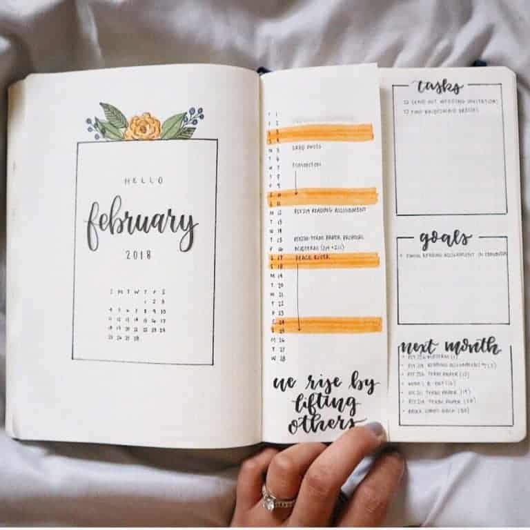 Bullet Journal Monthly Log And How To Use It | Masha Plans