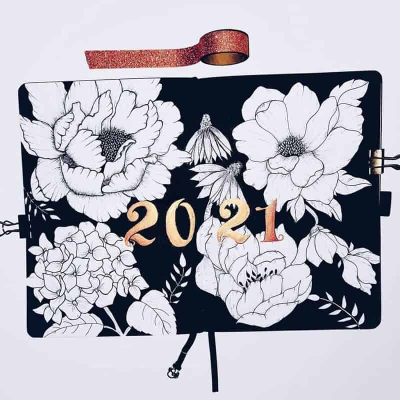 9 Creative Ideas For Your Bullet Journal Cover Page | Masha Plans