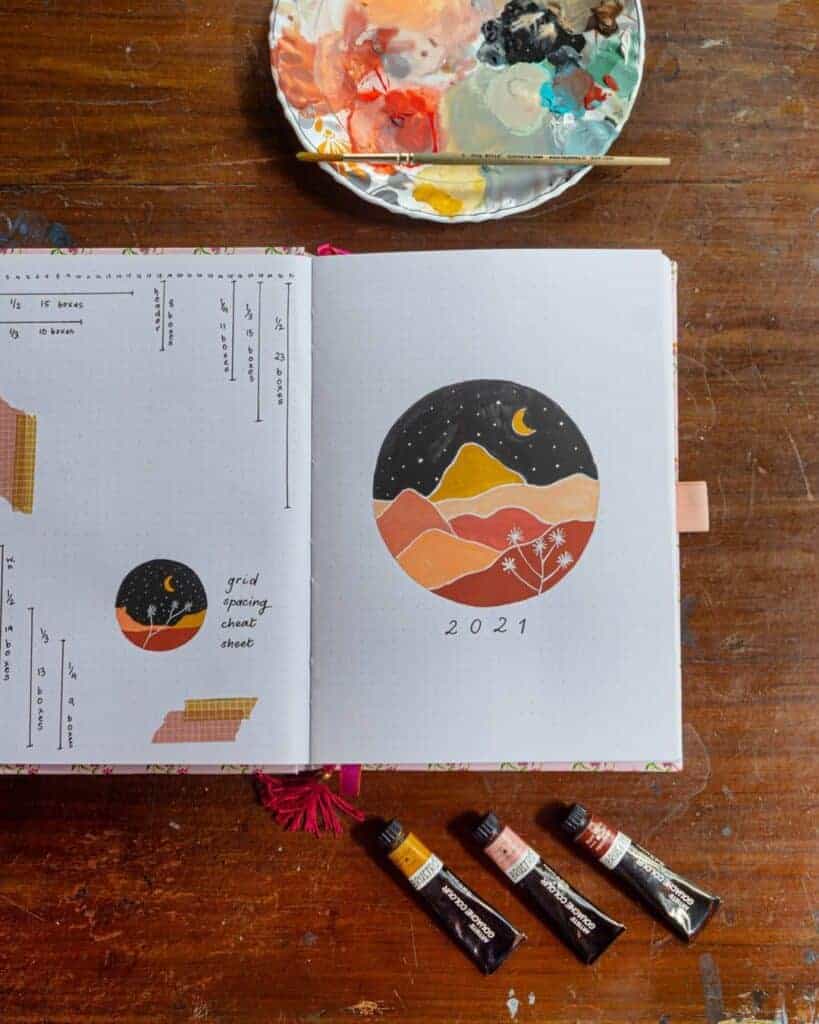 9 Creative Ideas For Your Bullet Journal Cover Page | Masha Plans