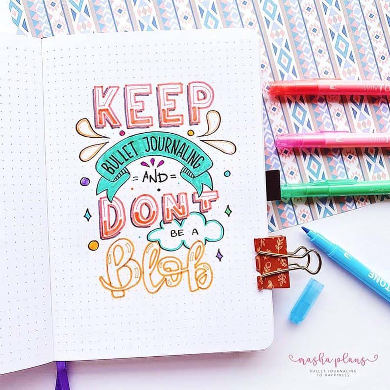 21 Captivating Notebook First Page Ideas | Masha Plans