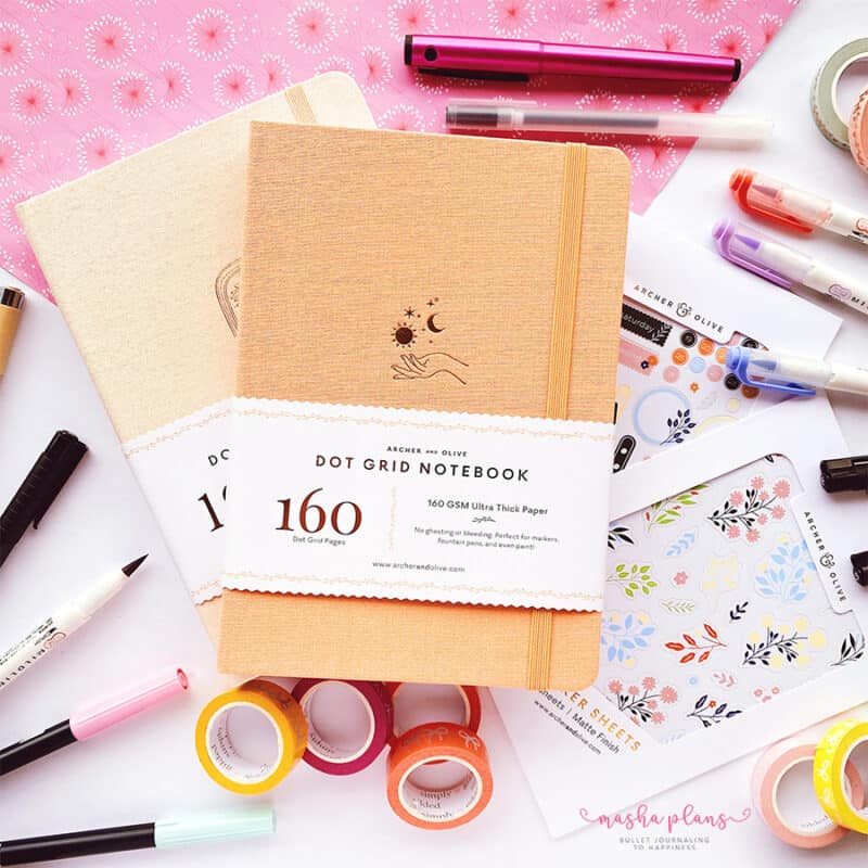 Bullet Journaling For Beginners | Masha Plans