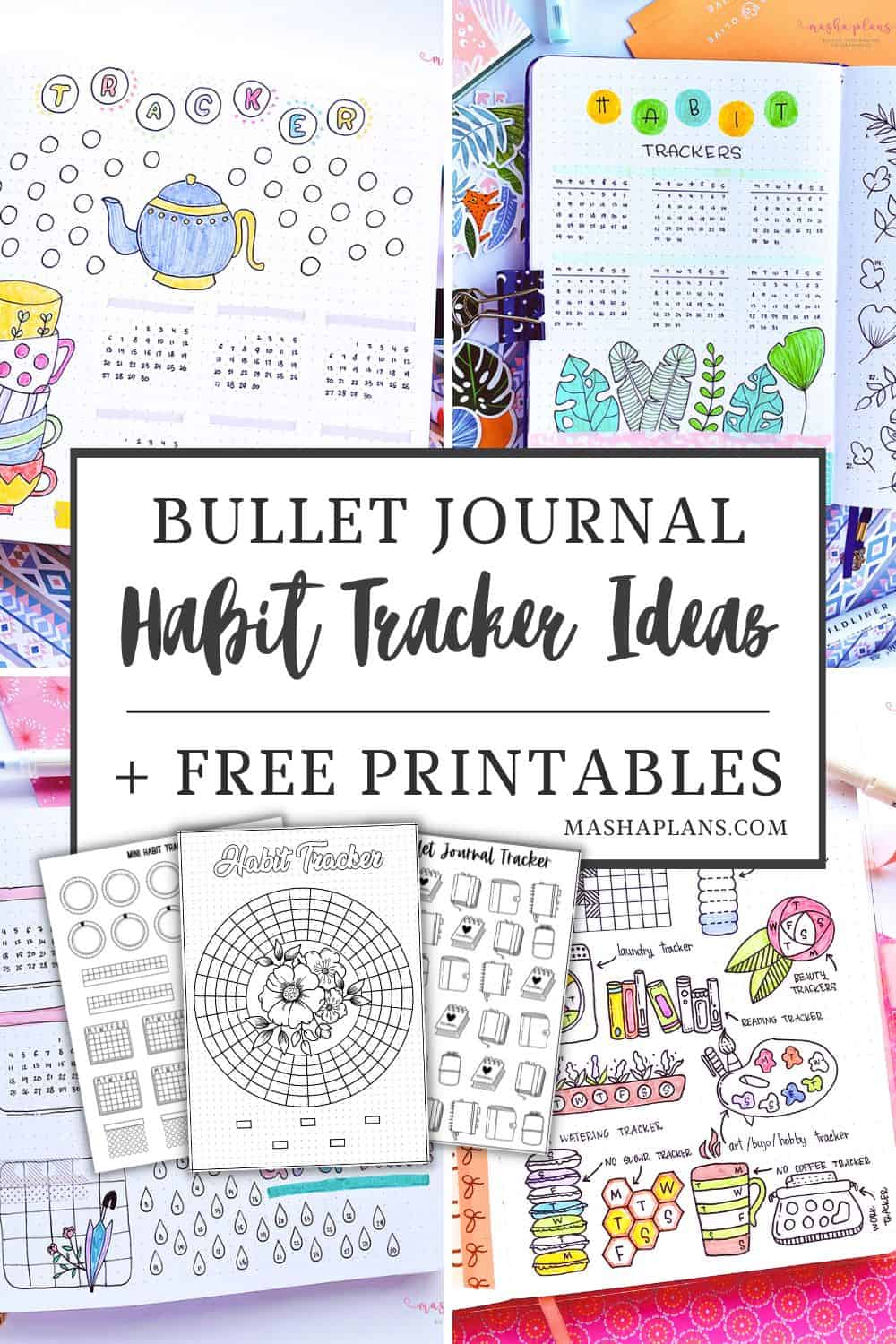 193+ Bullet Journal Habit Tracker Ideas To Improve Your Life