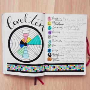 Set Life Goals With Level 10 Life Bullet Journal Page Ideas | Masha Plans