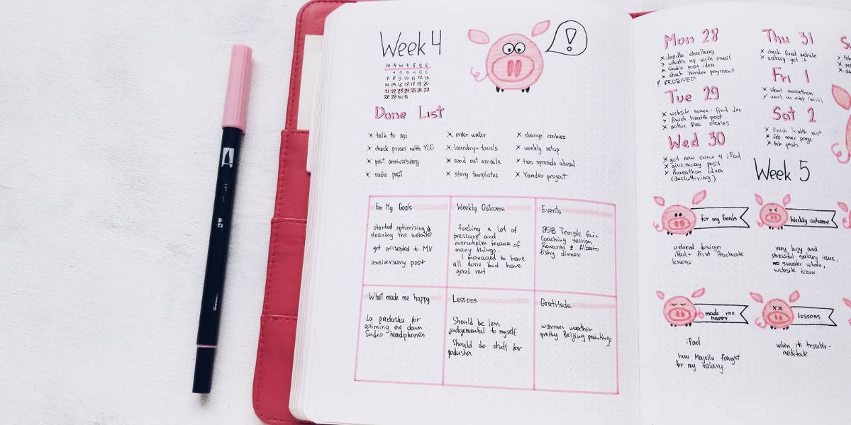9 Weekly Bullet Journal Spreads You Need To Try | Masha Plans