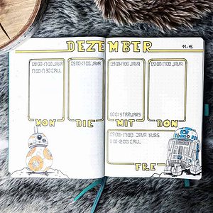 Star Wars Bullet Journal Theme Inspirations | Masha Plans