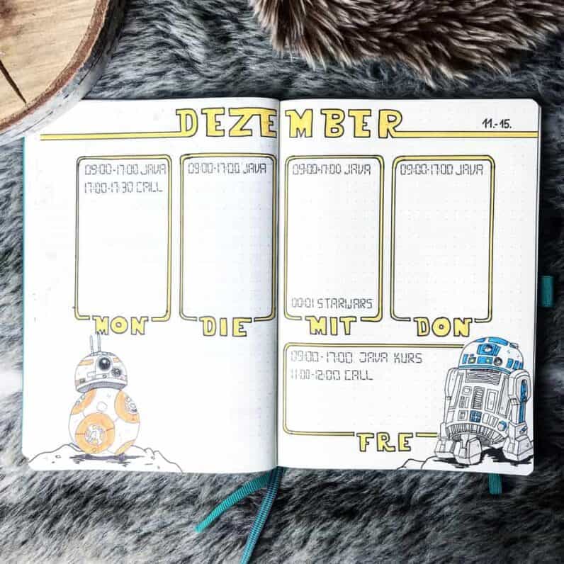 Star Wars Bullet Journal Theme Inspirations | Masha Plans