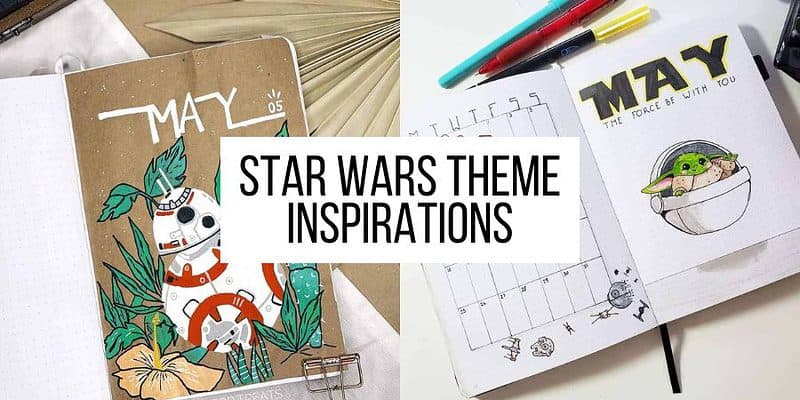 Star Wars Bullet Journal Theme Inspirations | Masha Plans