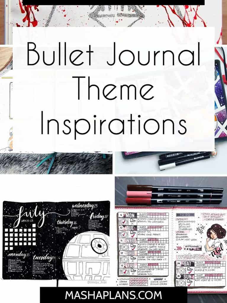 Star Wars Bullet Journal Theme Inspirations | Masha Plans
