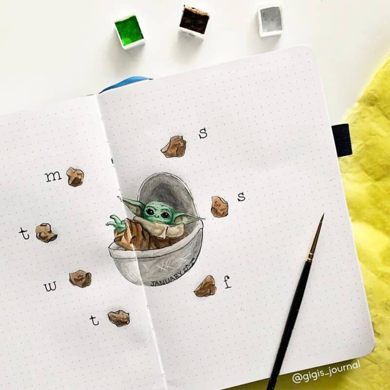 Star Wars Bullet Journal Theme Inspirations | Masha Plans