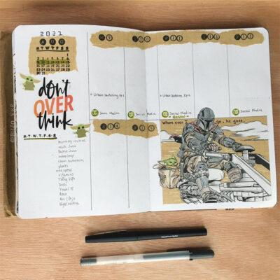Star Wars Bullet Journal Theme Inspirations | Masha Plans