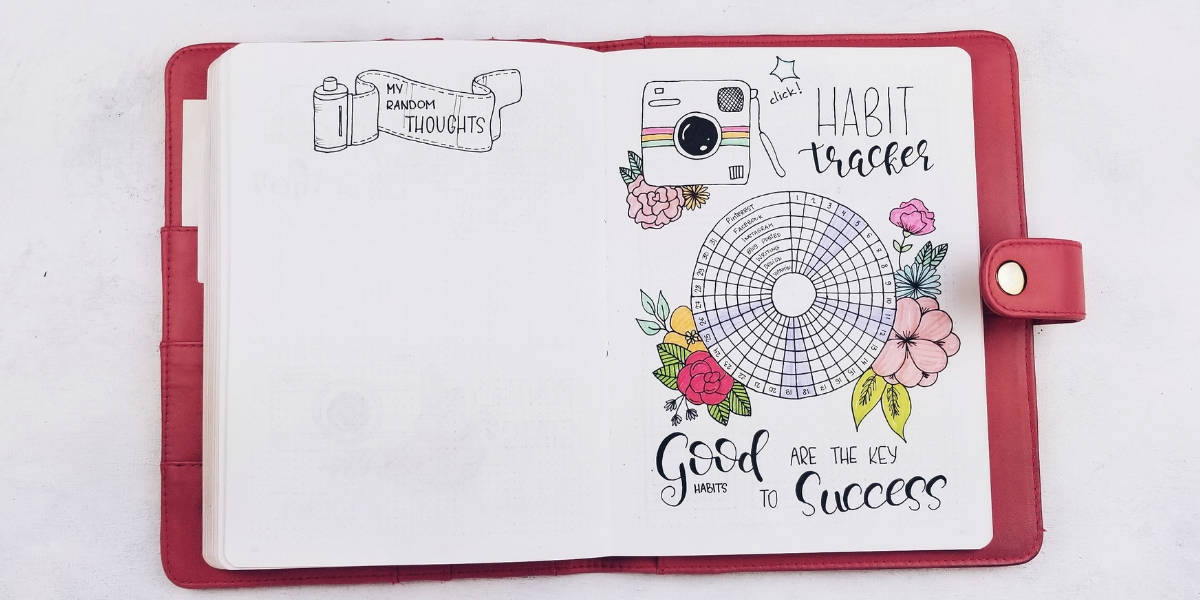 May Bullet Journal Setup - Photography Theme | Masha Plans