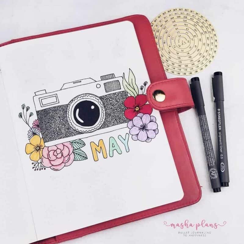21 Spring Bullet Journal Theme Inspirations | Masha Plans