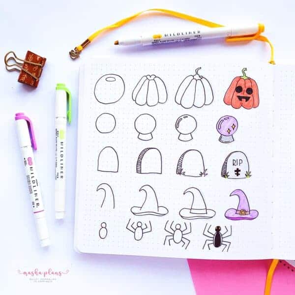 Doodling Prompts To Get You Working On Your Creativity | Masha Plans