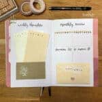 Monthly Review Bullet Journal Page Ideas | Masha Plans