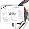 Monthly Review Bullet Journal Page Ideas | Masha Plans