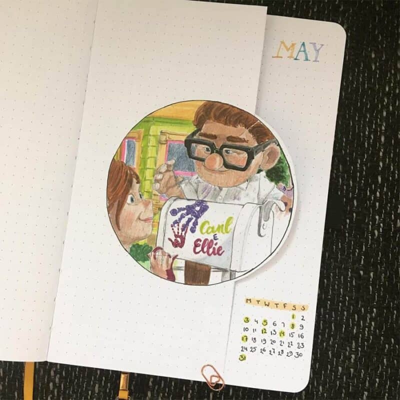 57 Extraordinary Disney Bullet Journal Inspirations