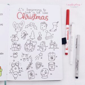 13+ Easy Christmas Doodles Anyone Can Draw