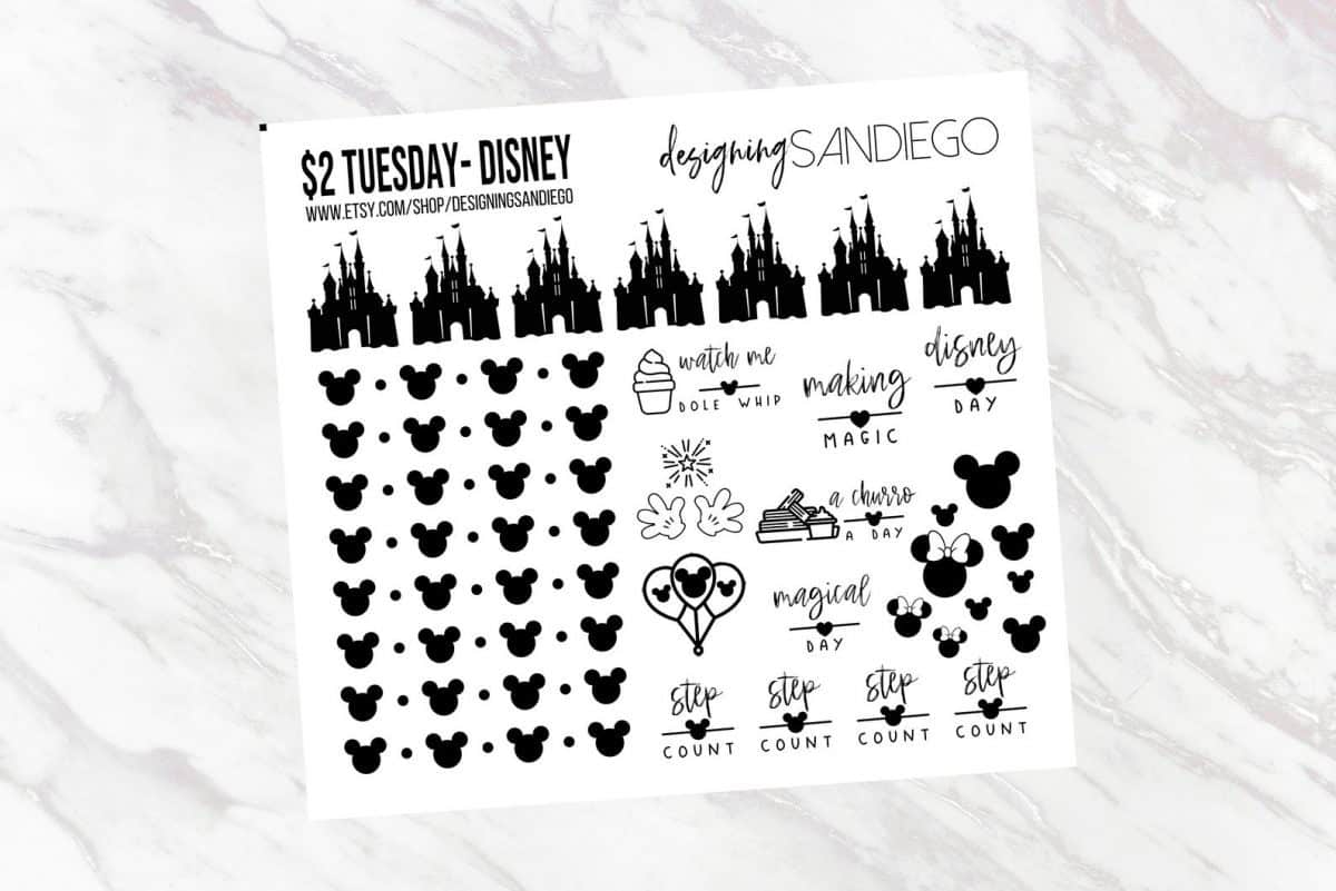 69+ Extraordinary Disney Bullet Journal Inspirations - Masha Plans