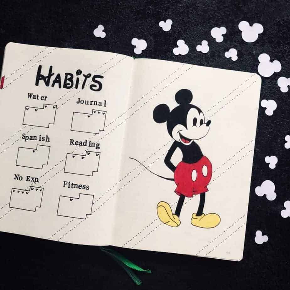 15 Magical Disney Bullet Journal Ideas