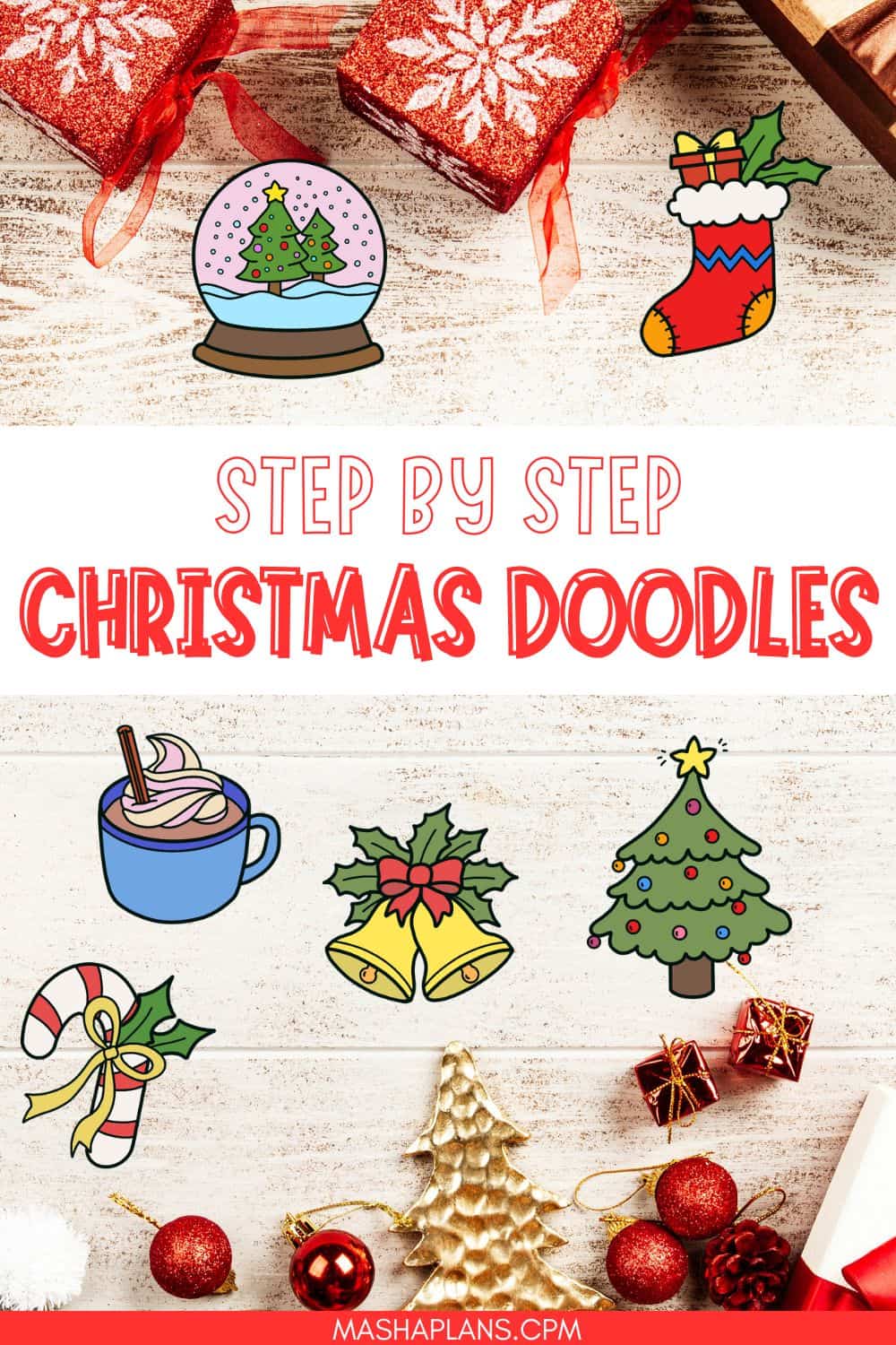 13+ Easy Christmas Doodles Anyone Can Draw