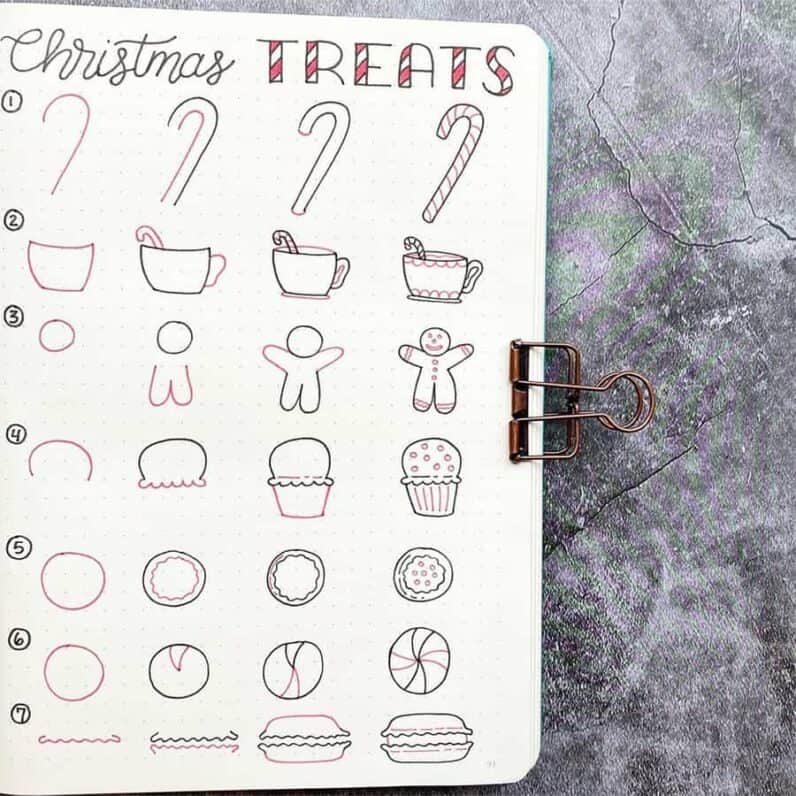 Festive Christmas Doodle Ideas