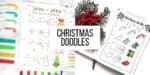 31+ Easy Christmas Doodles Anyone Can Draw | Masha Plans
