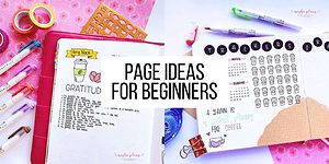 What To Write In A Bullet Journal: 11 Page Ideas For Beginners | Masha ...