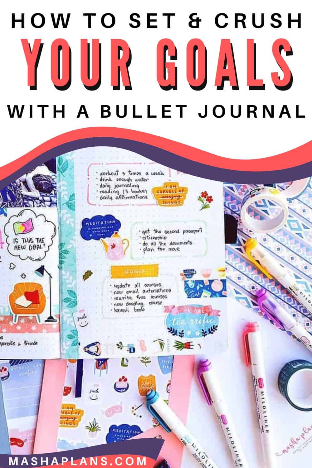 How To Set Goals In Your Bullet Journal