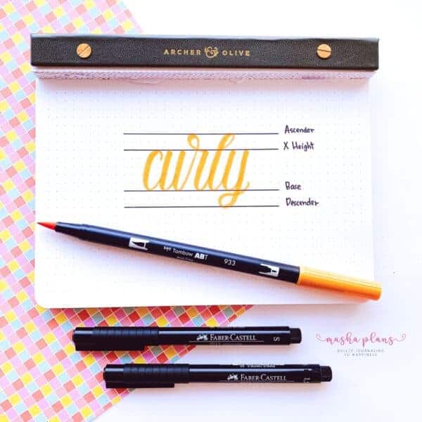 5 Engaging Lettering Exercises To Spark Creativity | Masha Plans