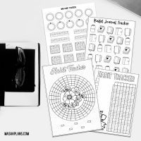 How To Use Bullet Journal Printables | Masha Plans