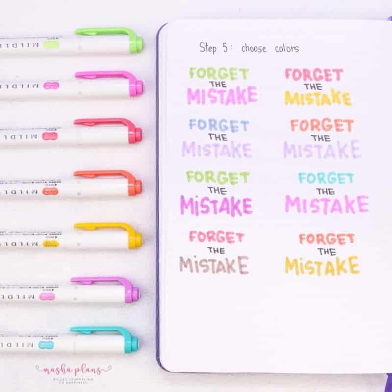 How To Create A Quote Page In Your Bullet Journal