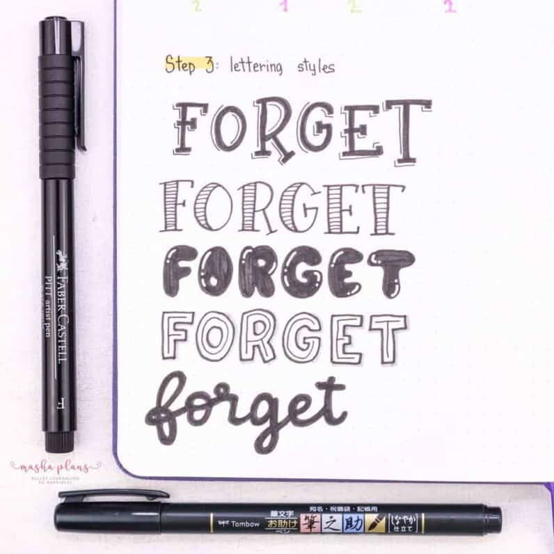 How To Create A Quote Page In Your Bullet Journal