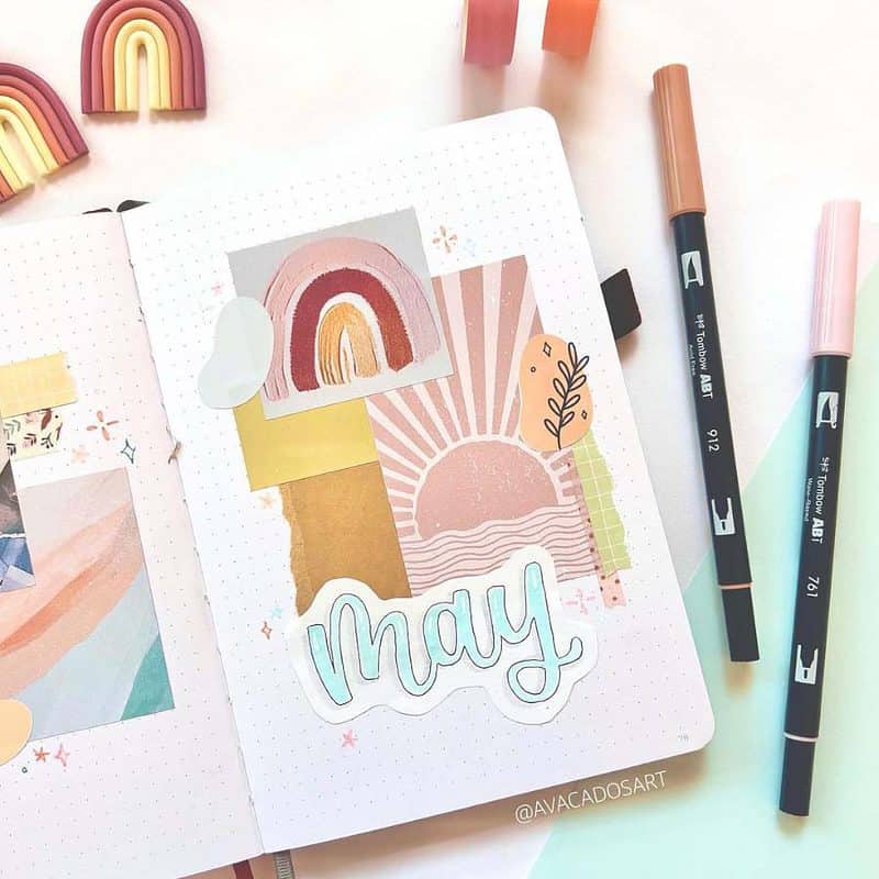 Inspirational Spring Bullet Journal Theme Ideas | Masha Plans
