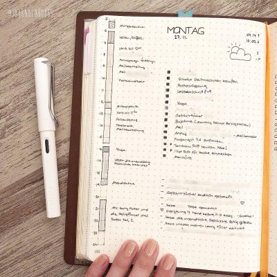 Bullet Journal Time Log For Successful Time Management | Masha Plans