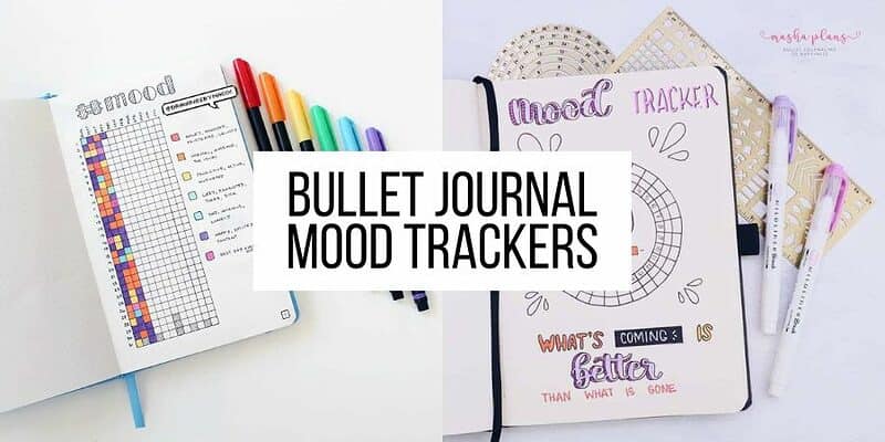 35+ Fun and Creative Bullet Journal Mood Trackers and How To Use Them ...
