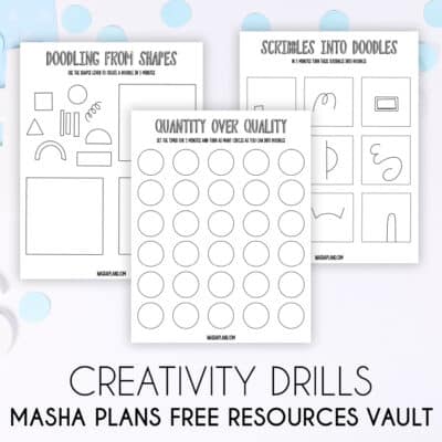 How To Boost Your Creativity: 9 Simple Drills | Masha Plans