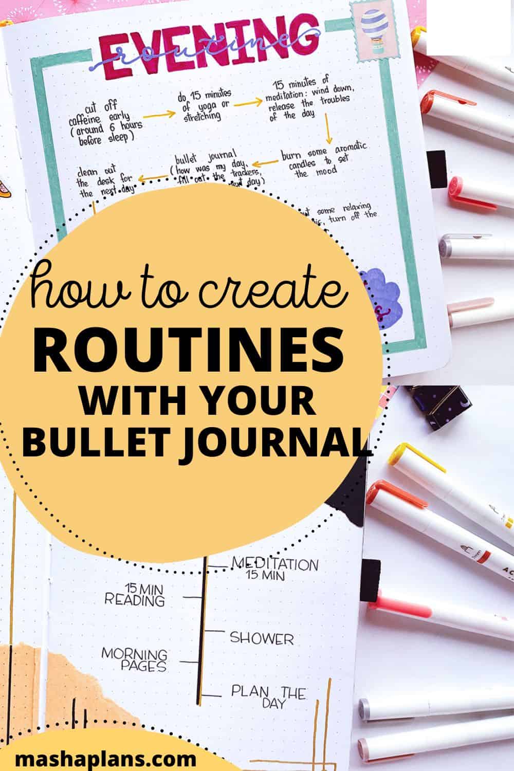Creating Routines In Your Bullet Journal For Success And Structure ...