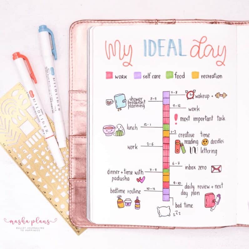 Creating Routines In Your Bullet Journal For Success And Structure ...