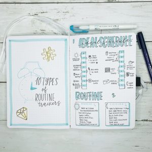 Creating Routines In Your Bullet Journal For Success And Structure ...